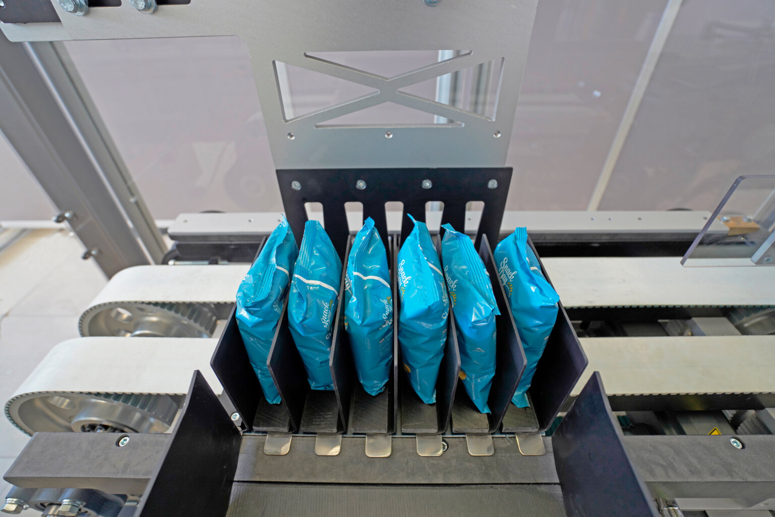 Labelling for multipack of Amica Chips potato chips · Etipack.it