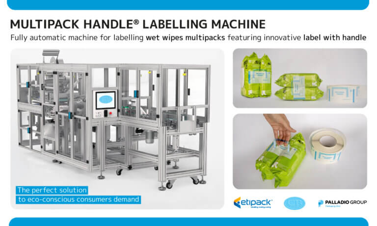 Multipack Handle Labelling Machine · Etipack.it